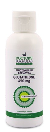 DOCTORS FORMULAS ΛΙΠΟΣΩΜΙΑΚΗ ΦΟΡΜΟΥΛΑ GLUTATHIONE 450mg 120ml ...